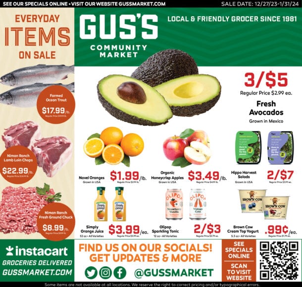 Special Offers | Gus's Community Market