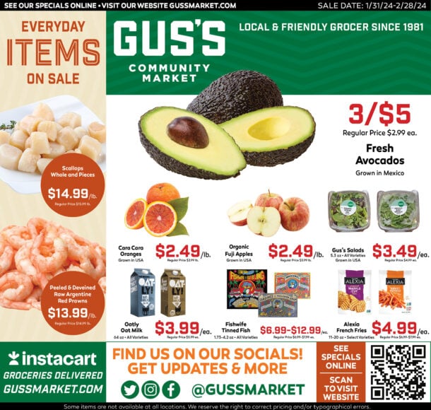 Special Offers | Gus's Community Market