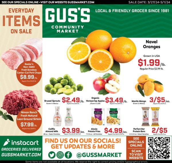 Special Offers | Gus's Community Market