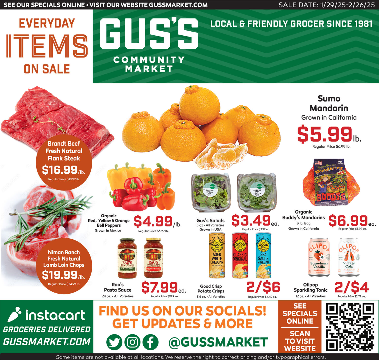 Special Offers | Gus's Community Market
